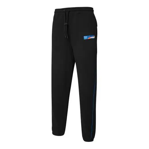 PUMA X Roaringwild Sweatpants 'black Blue - Black/blue