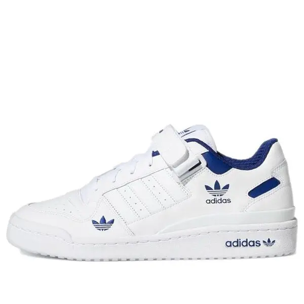 Adidas Forum Low 'white Victory Blue - Cloud White/victory Blue/cloud White