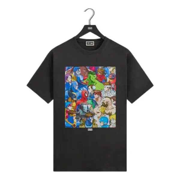 Kith X Marvel Vs. Capcom Clash Of Super Heroes Vintage T-shirt - Black