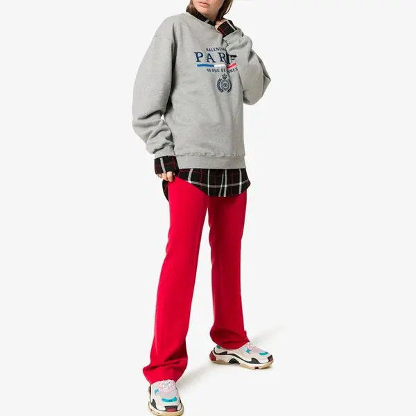 Balenciaga Logo Pullover Hoodie