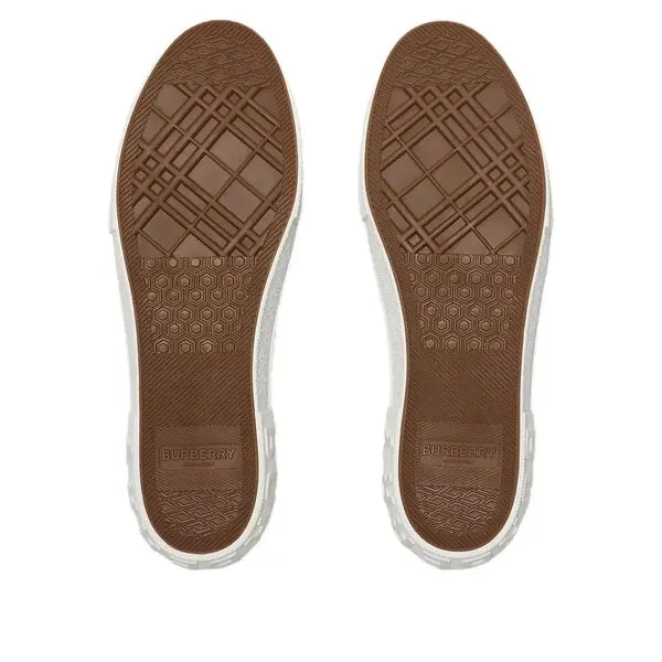 Burberry 26 Check Nylon Blend Sneakers