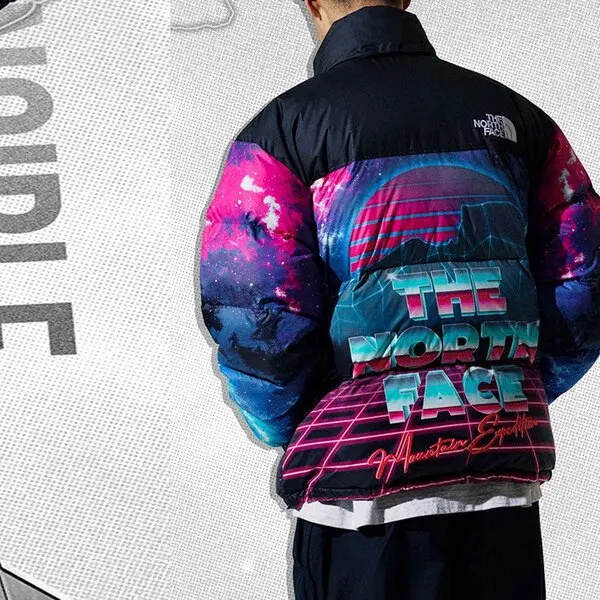 The North Face X Invincible 2021 Down Jacket - Multi Color