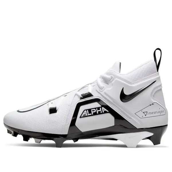 Nike Alpha Menace Pro 3 Training Cleats - White/black