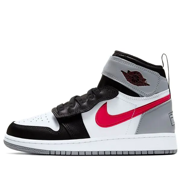 JORDAN 1 High Flyease Sneakers - Black/white/particle Grey
