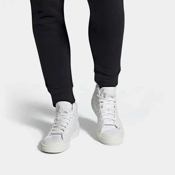 Adidas Nizza Rf High Top Sneakers - White
