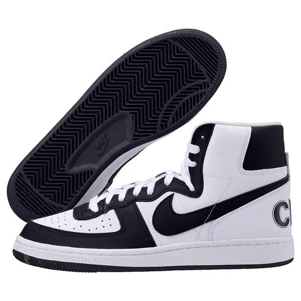 Nike Terminator High X Comme Des Garcons Homme Plus Sneakers - Cloud White/core Black