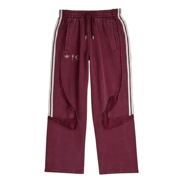 Adidas X Thug Club Teamgeist Track Pants Asia Sizing - Maroon