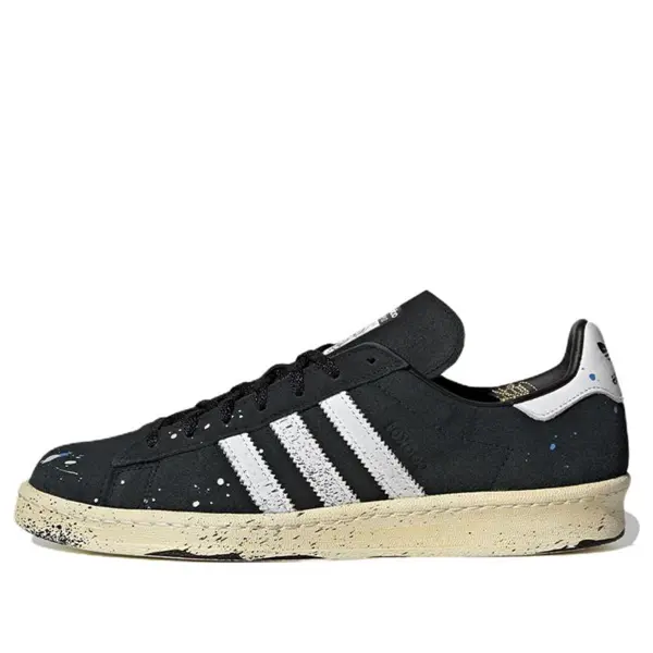Adidas X Cook Campus 80 "paint Splatter - Black/white/blue