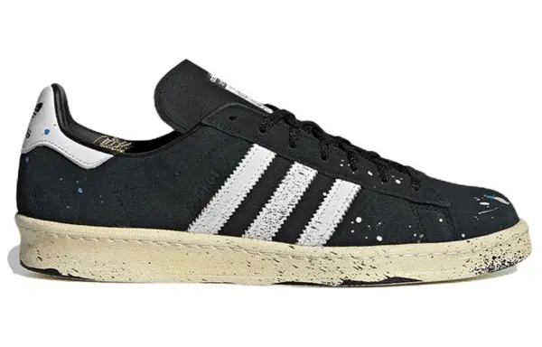 Adidas X Cook Campus 80 "paint Splatter - Black/white/blue