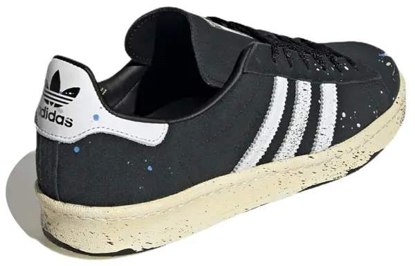 Adidas X Cook Campus 80 "paint Splatter - Black/white/blue
