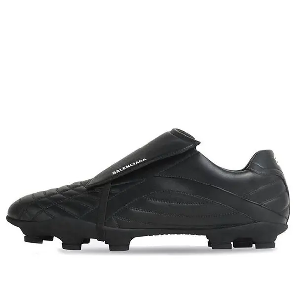 Balenciaga Quilted Soccer Sneakers - Black