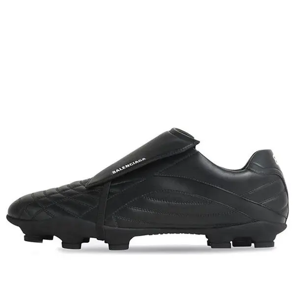 Balenciaga Quilted Soccer Sneakers - Black