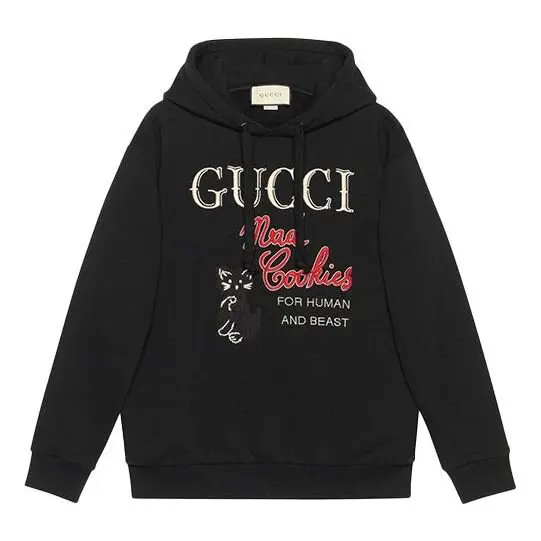 Gucci Mad Cookies Embroidered Hoodie