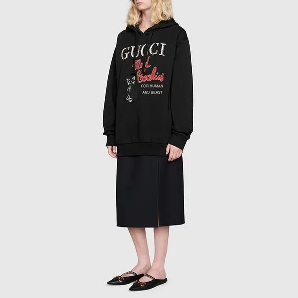 Gucci Mad Cookies Embroidered Hoodie