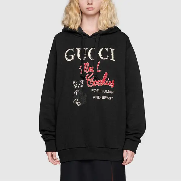 Gucci Mad Cookies Embroidered Hoodie