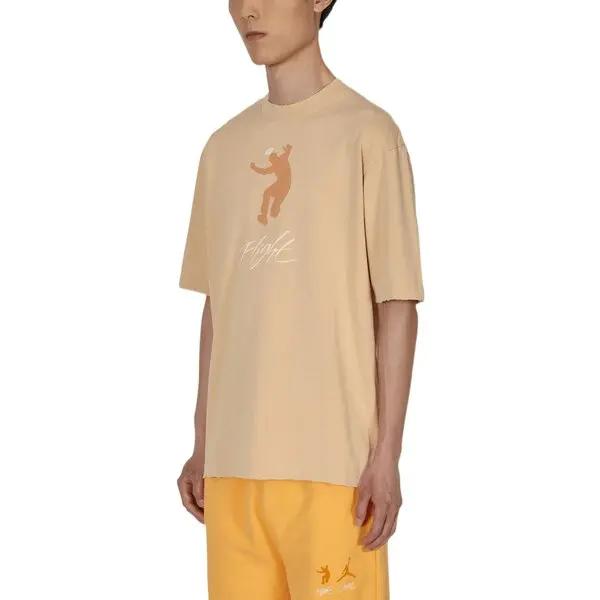 JORDAN X Union Gfx Tee 'white Onyx - Cream