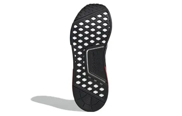 Adidas Nmd_r1 'black Og' Sneakers - Black/red/blue