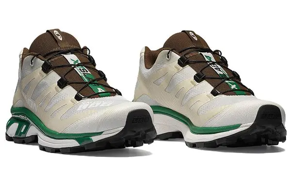 SALOMON X Hidden.ny Xt-4 Low Top Sneakers - Beige/green