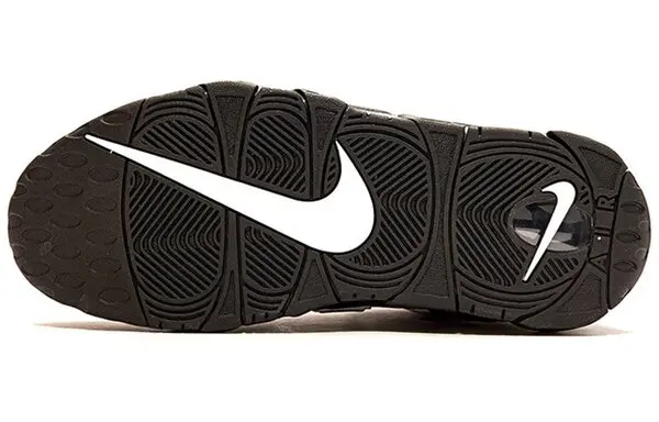 Nike More Uptempo Qs Camo High Top Sneakers - Black