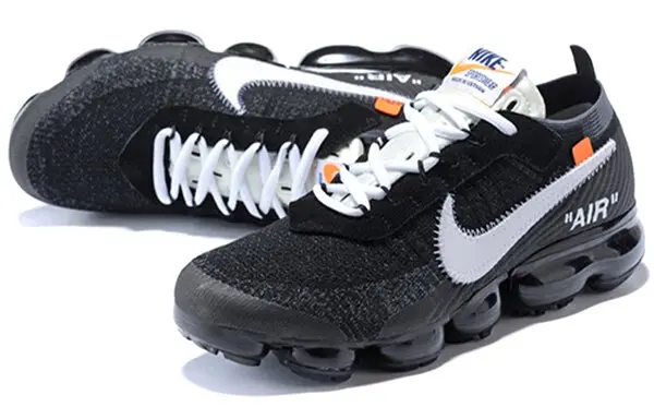 Nike Off-white X Vapormax "the Ten" Sneakers - Black/white-clear