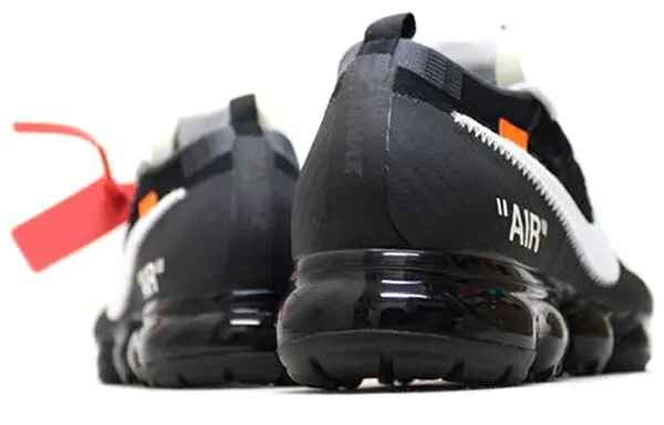Nike Off-white X Vapormax "the Ten" Sneakers - Black/white-clear