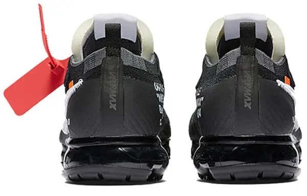 Nike Off-white X Vapormax "the Ten" Sneakers - Black/white-clear