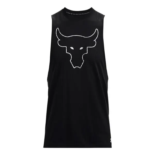 Under Armour Project Rock Brahma Bull Tank - Black/white