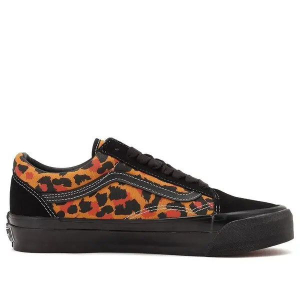 VANS Old Skool 36 Lx 'punk Capsule Orange Leopard' Sneakers - Orange Leopard/black