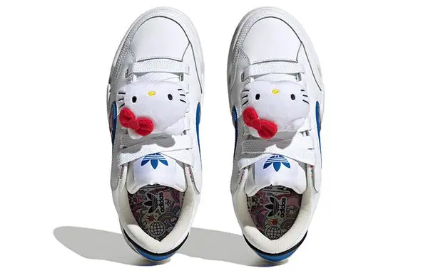Adidas Adi2000 X Hello Kitty 'hello Kitty And Friends' Sneakers - White/blue/black