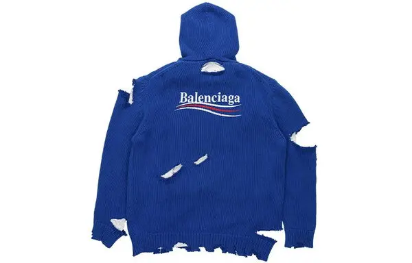 Balenciaga Destroyed Hoodie