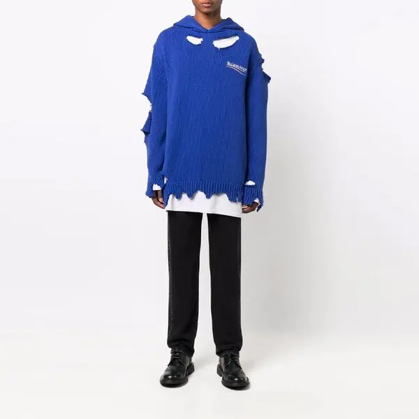 Balenciaga Destroyed Hoodie