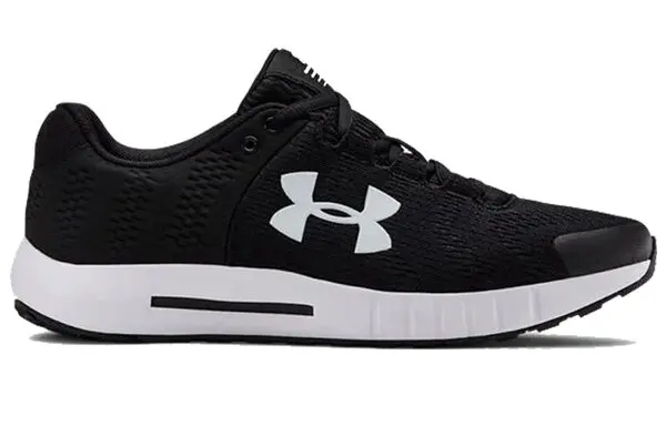 Under Armour Micro G Pursuit B Athletic Sneakers - Black