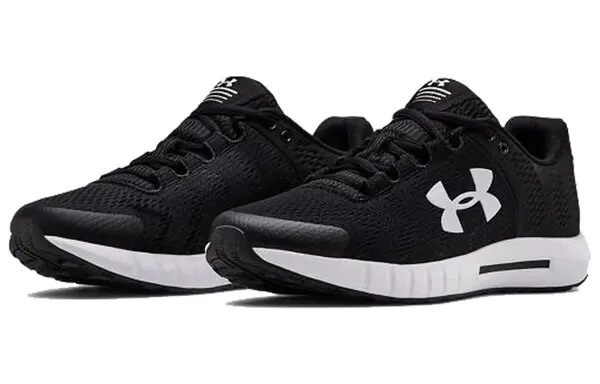 Under Armour Micro G Pursuit B Athletic Sneakers - Black