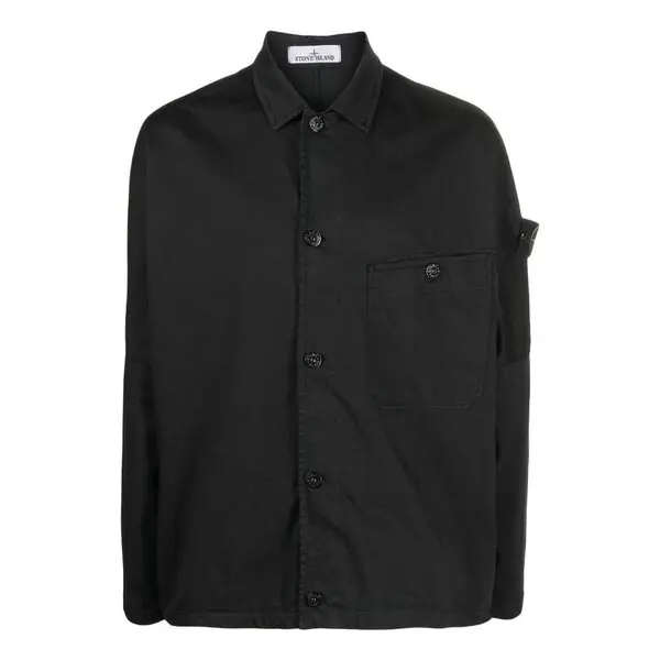 Stone Island Overshirt - Black
