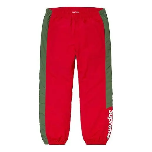 Supreme Side Logo Track Pant - Red
