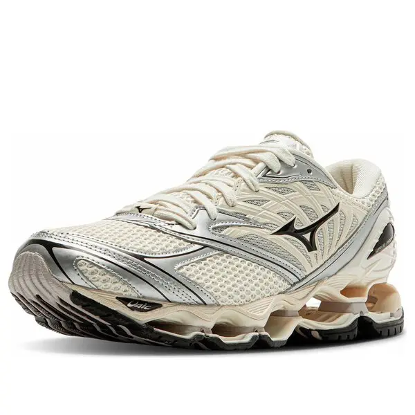 Mizuno Wave Prophecy Ls Sneakers - Pristine/black/silver