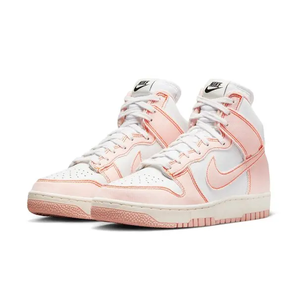 Nike Dunk High 1985 "arctic Orange" Sneakers - White/pink