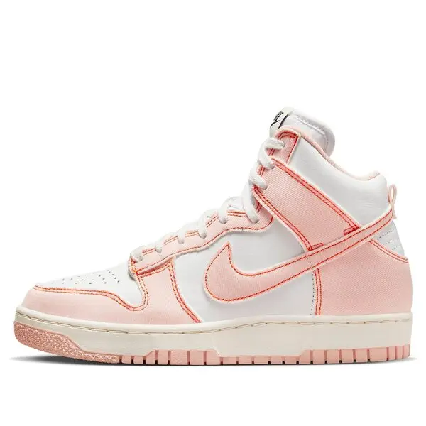 Nike Dunk High 1985 "arctic Orange" Sneakers - White/pink