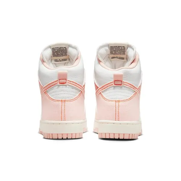 Nike Dunk High 1985 "arctic Orange" Sneakers - White/pink