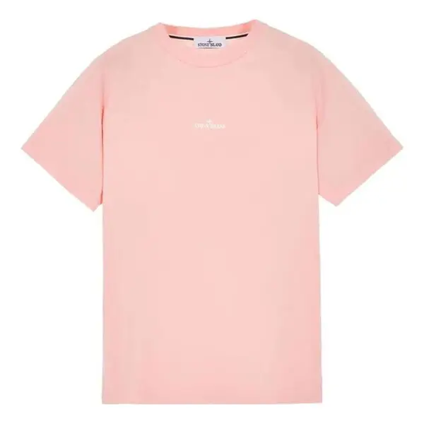 Stone Island Institutional One Graphic T-shirt - Pink