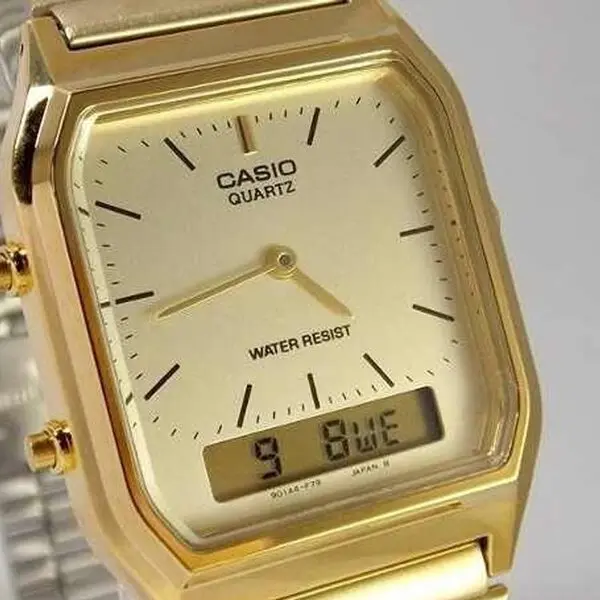 Casio Stainless Steel Analog Watch