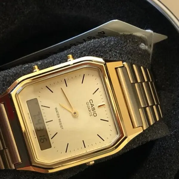 Casio Stainless Steel Analog Watch