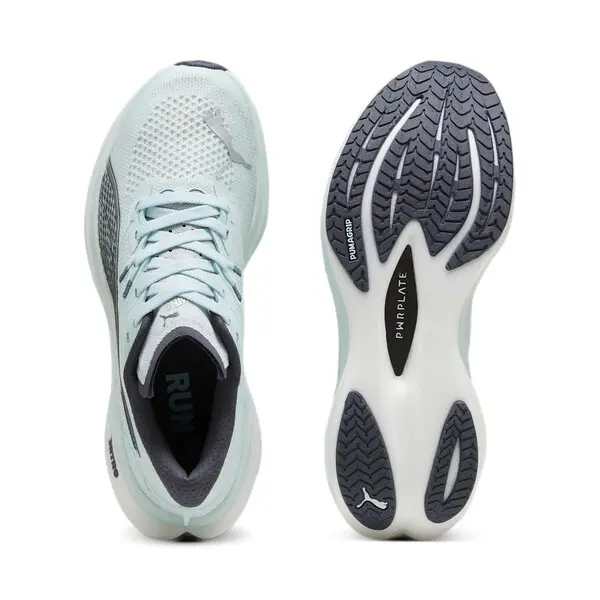 PUMA Deviate Nitro 3 Athletic Sneakers - Nitro Blue/galactic Grey