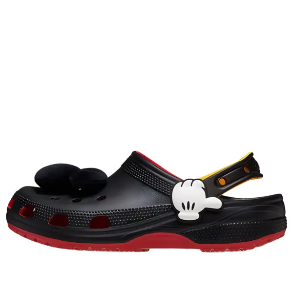 CROCS X Mickey Mouse Classic Clogs - Black/red/yellow