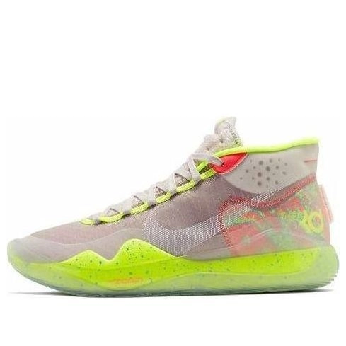 Nike Zoom Kd '90's Kid Mid Top Sneakers - Grey