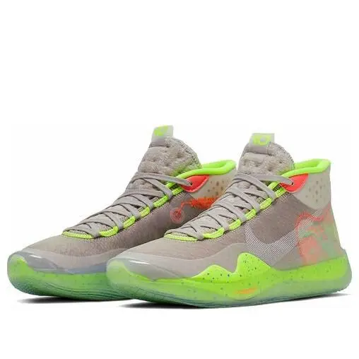Nike Zoom Kd '90's Kid Mid Top Sneakers - Grey