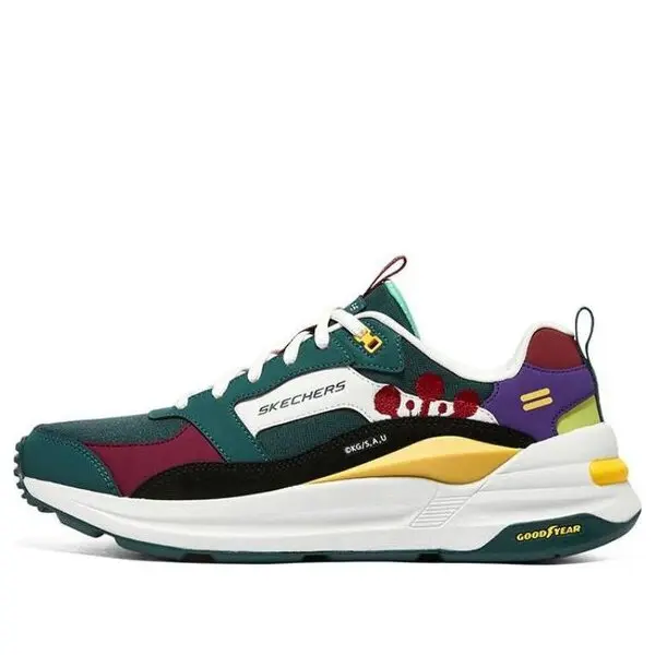 Sketchers Sport "x Demon Slayer" Sneakers - Black/yellow/blue