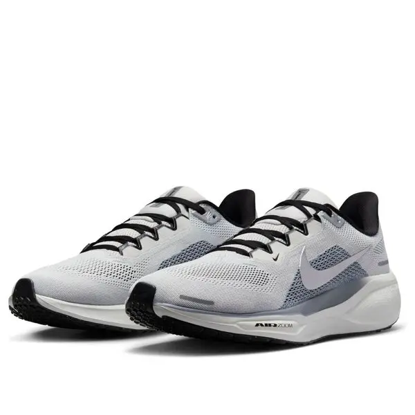 Nike Zoom Pegasus 41 Athletic Sneakers - Black/metallic Silver