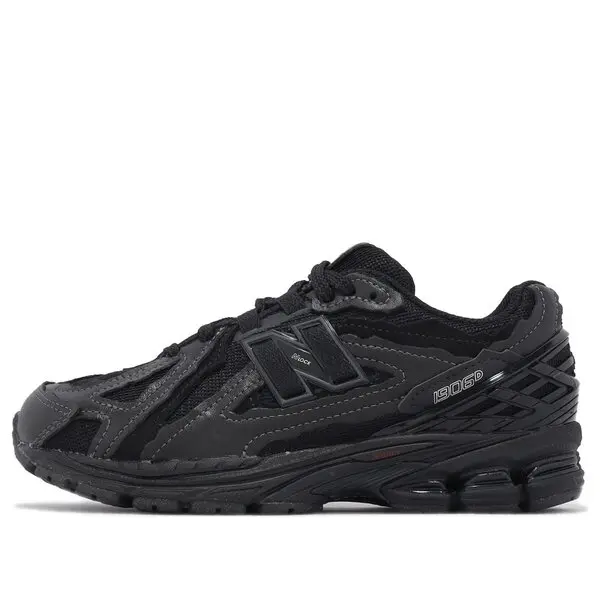 NEW BALANCE 1906d Protection Pack "black Leather" Sneakers - Black/silver Metallic/crimson