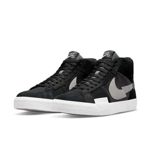 Nike Zoom Blazer Mid Premium Sb "mosaic Pack" Sneakers - Black/grey